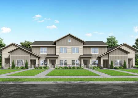 2 BR, 2 BA New Home | Maple in Silverton Townhomes at Bryant Lake
